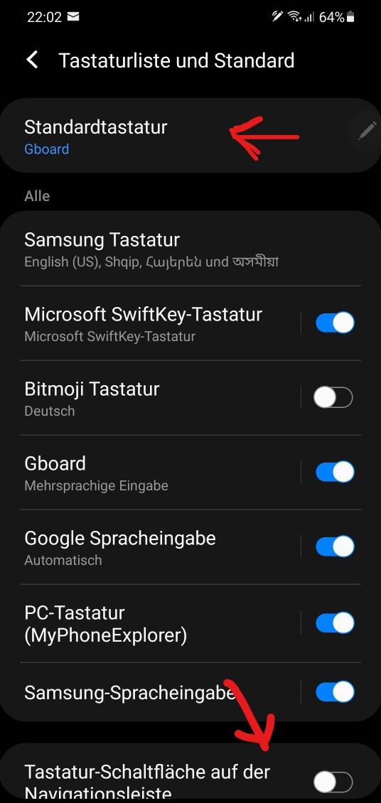 Android 11 - Andere Tastatur einstellen - KH EDV SYSTEME